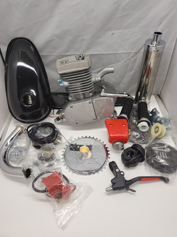 Avenger 85 110cc Motorized Bicycle Engine Kit Free Shipping 36 Tooth 6 ...