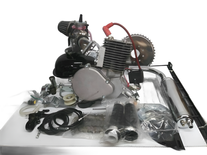 100CC Dio Reed Valve Window Piston Bicycle Engine Kit 21mm OKO Carbure ...