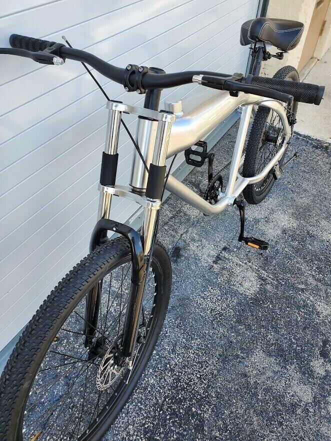Felt Faker 26 Inch Motor-Ready Motorized Roller Bicycle 12 Gauge Spoke ...