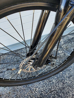 Felt Faker 26 Inch Motor-Ready Motorized Roller Bicycle 12 Gauge Spoke ...