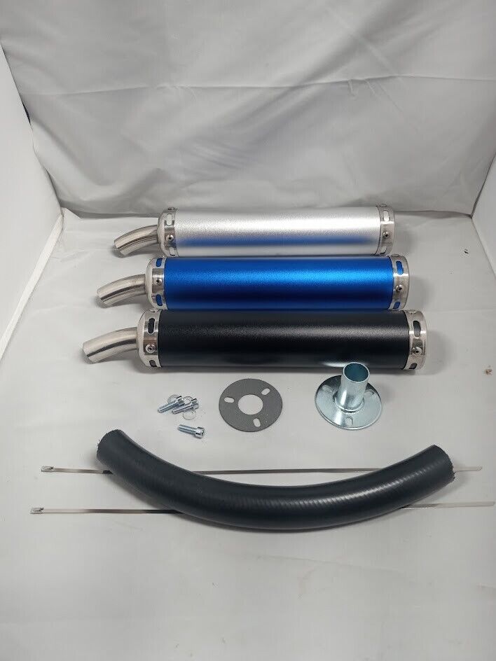 MZ65 Silencer Kit for 80cc 100cc Motorized Bicycle Exhaust Pipes ...